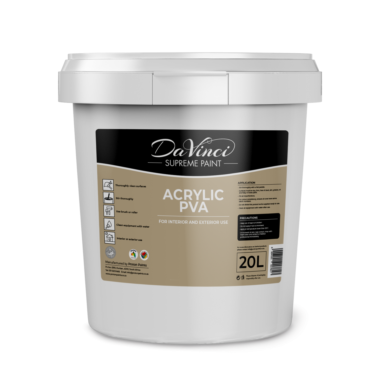 Acrylic PVA - Proton Paints